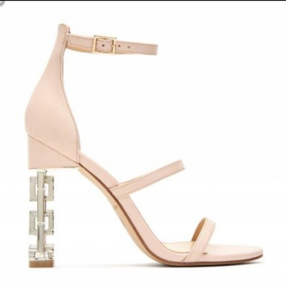 Katy Perry Collections | Shoes | Katy Perry Vilan Chain Link Heel Blush ...